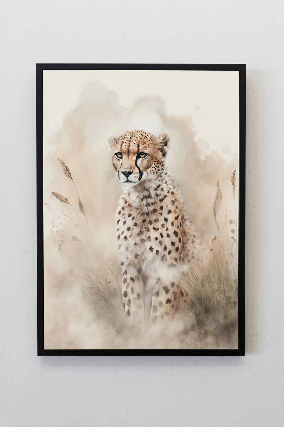 Cheetah Prints, Digital Prints, Printable Wall Art, Nature Print ...