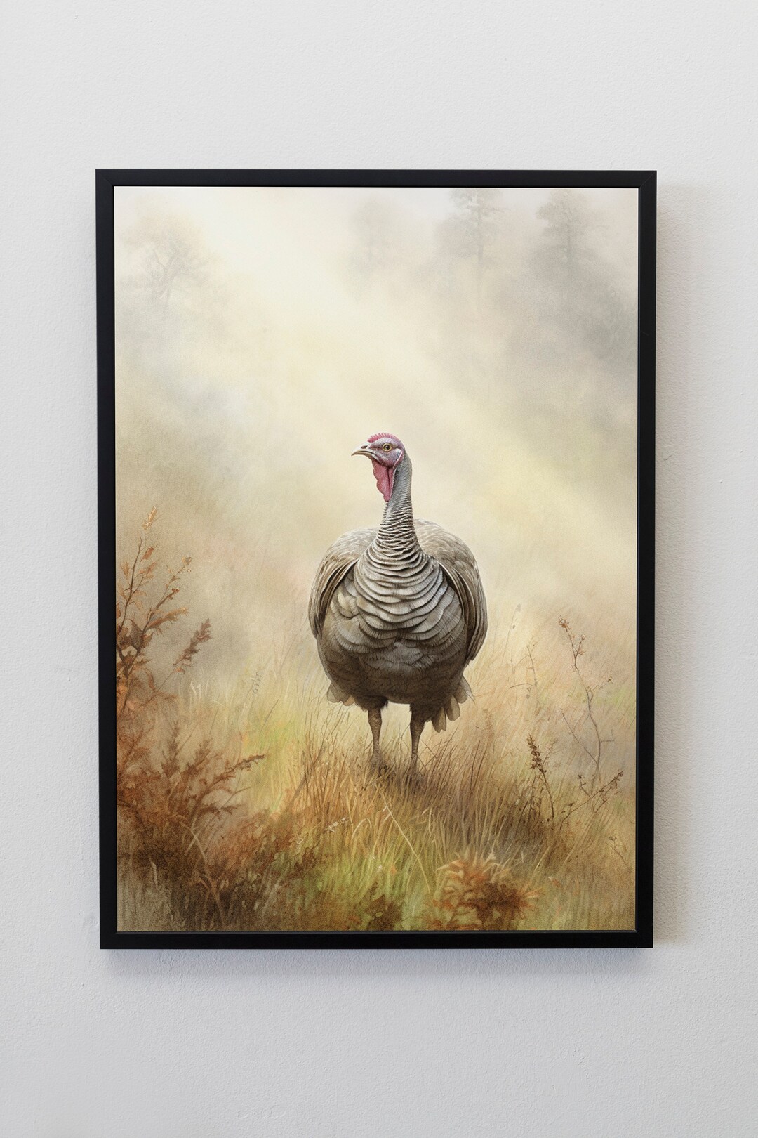 Turkey Prints, Digital Prints, Printable Wall Art, Nature Print ...