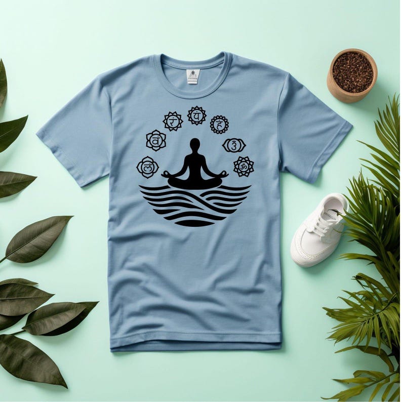 7 Chakras SVG Bundle: Meditation Symbol Cut Files for Cricut ...