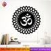 Om Cnc Laser Cut DXF Bundle, Aum for Glowforge and CNC, Aum Wall Decor ...
