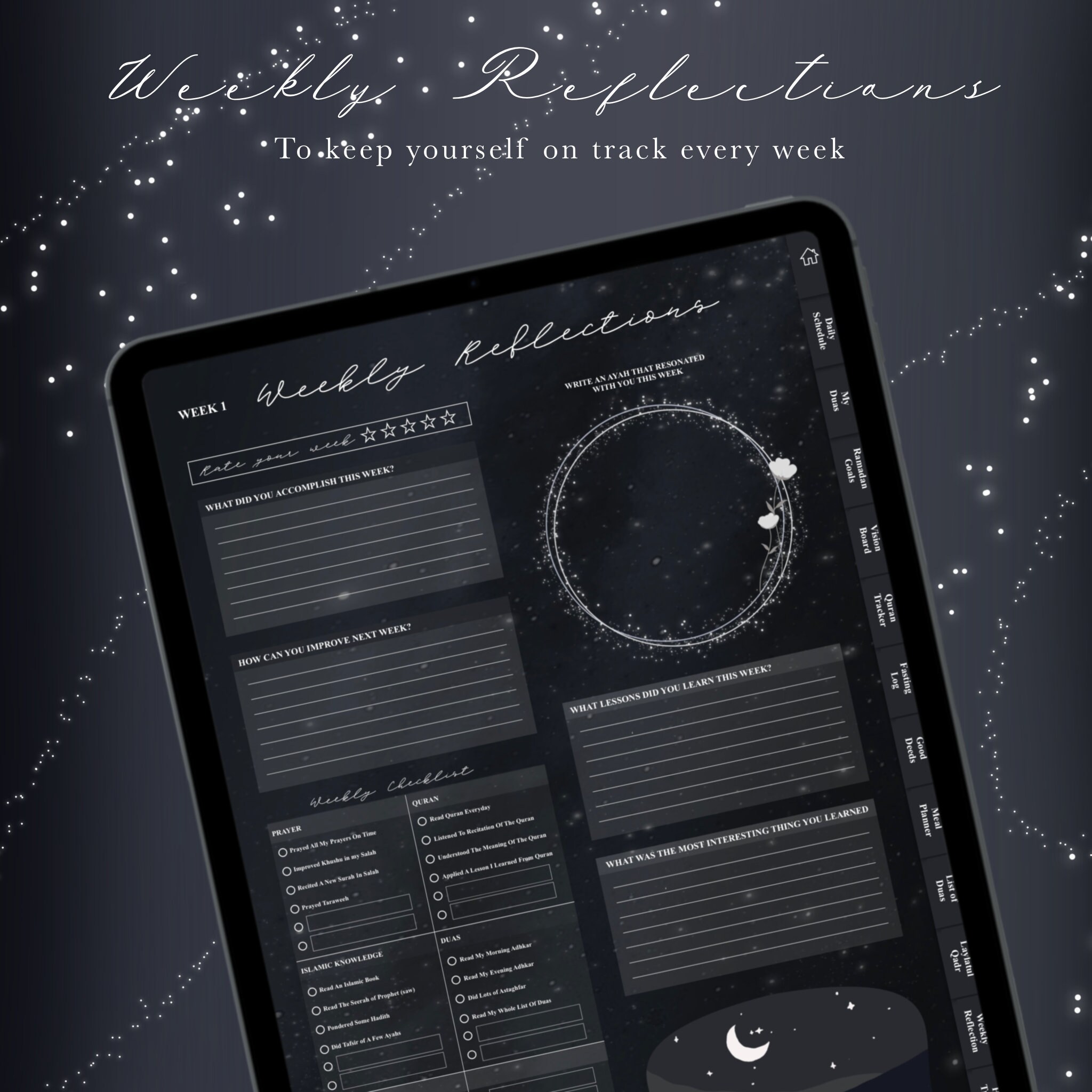 2025 Ramadan Planner, Digital Ramadan Planner, Ramadan Planner, Ramadan ...