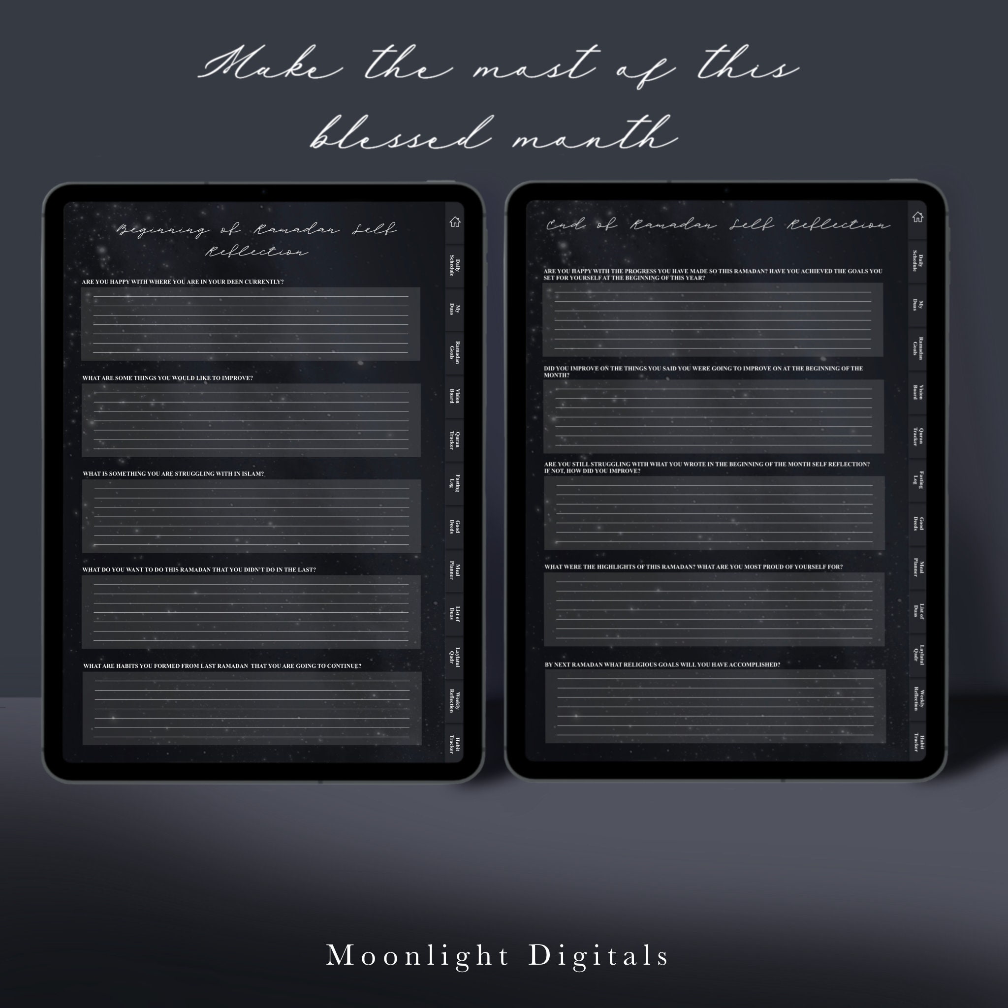 2025 Ramadan Planner, Digital Ramadan Planner, Ramadan Planner, Ramadan ...