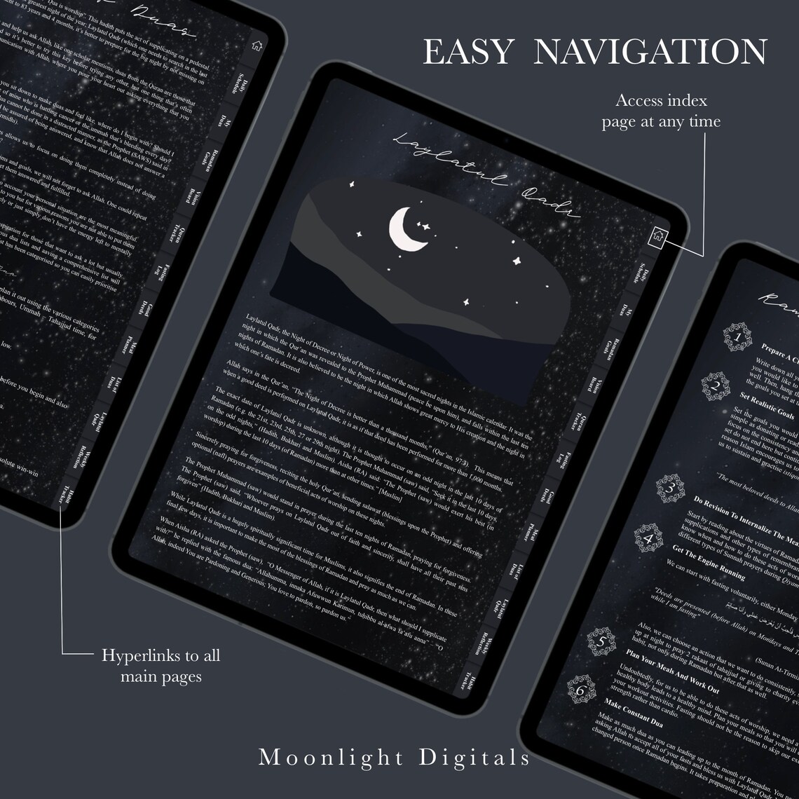 2025 Ramadan Planner, Digital Ramadan Planner, Ramadan Planner, Ramadan ...