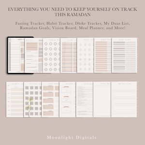 2024 Ramadan Planner, Digital Ramadan Planner, Ramadan Planner, Ramadan ...