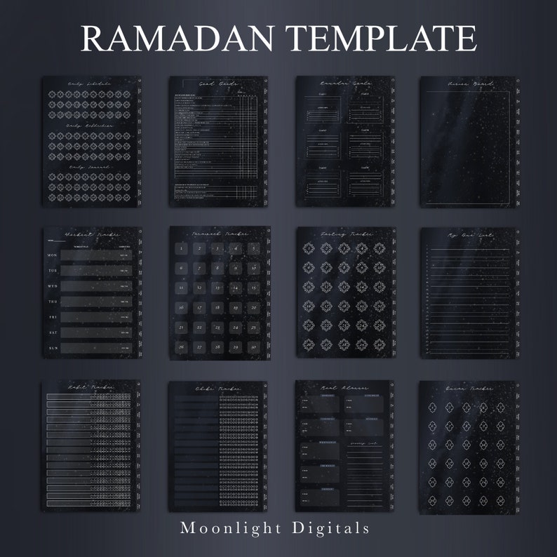 2025 Ramadan Planner, Digital Ramadan Planner, Ramadan Planner, Ramadan ...