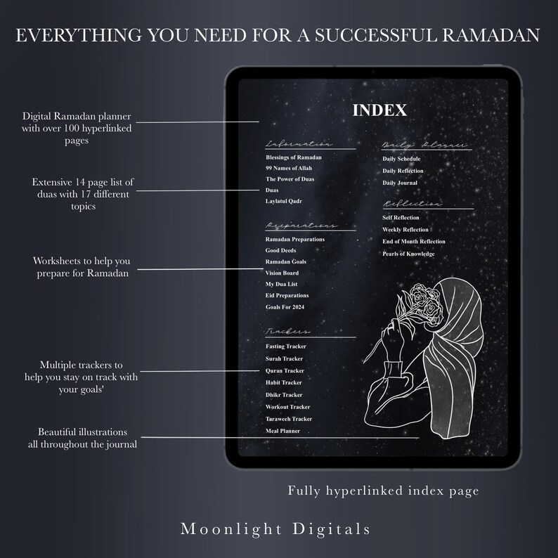 2025 Ramadan Planner, Digital Ramadan Planner, Ramadan Planner, Ramadan ...