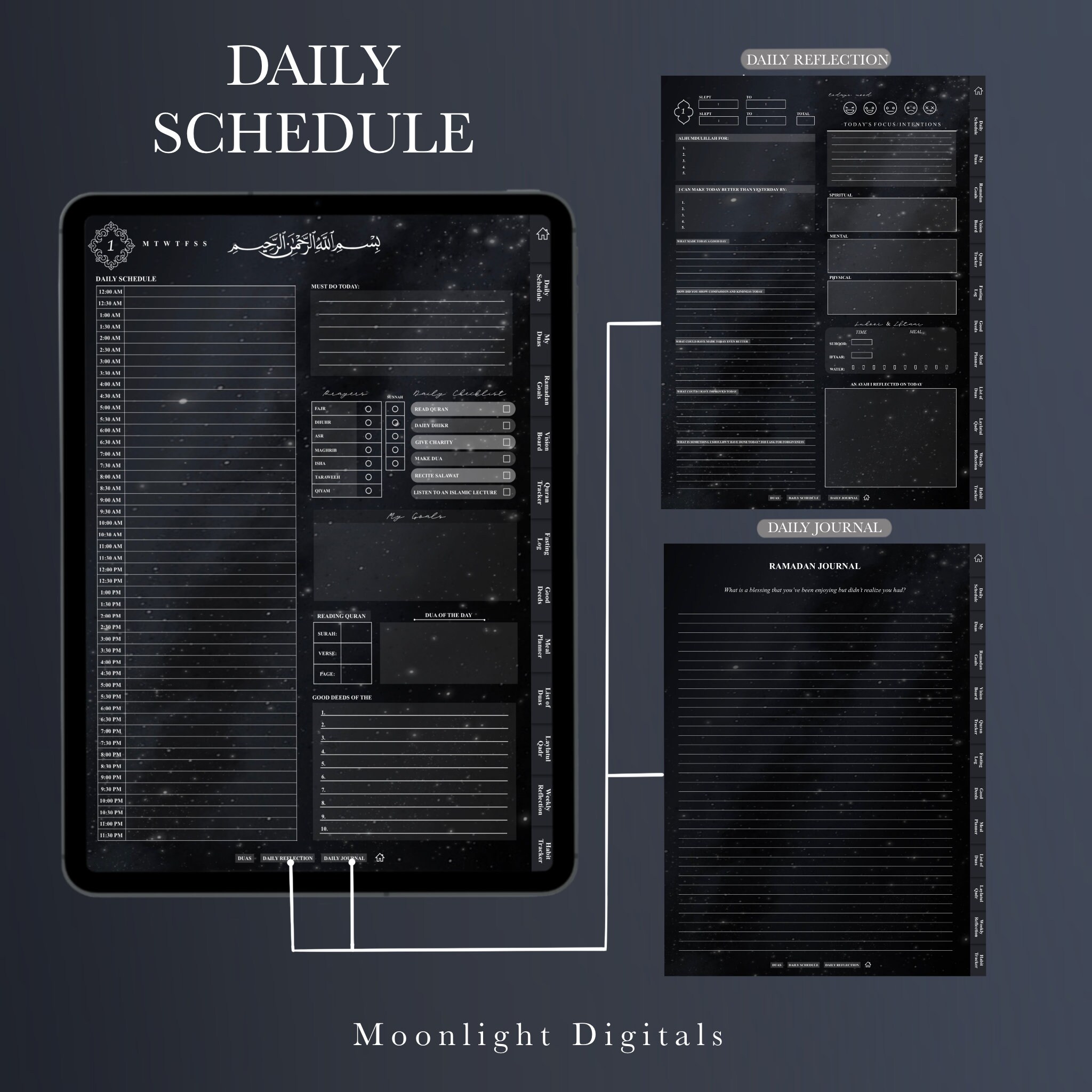 2025 Ramadan Planner, Digital Ramadan Planner, Ramadan Planner, Ramadan ...