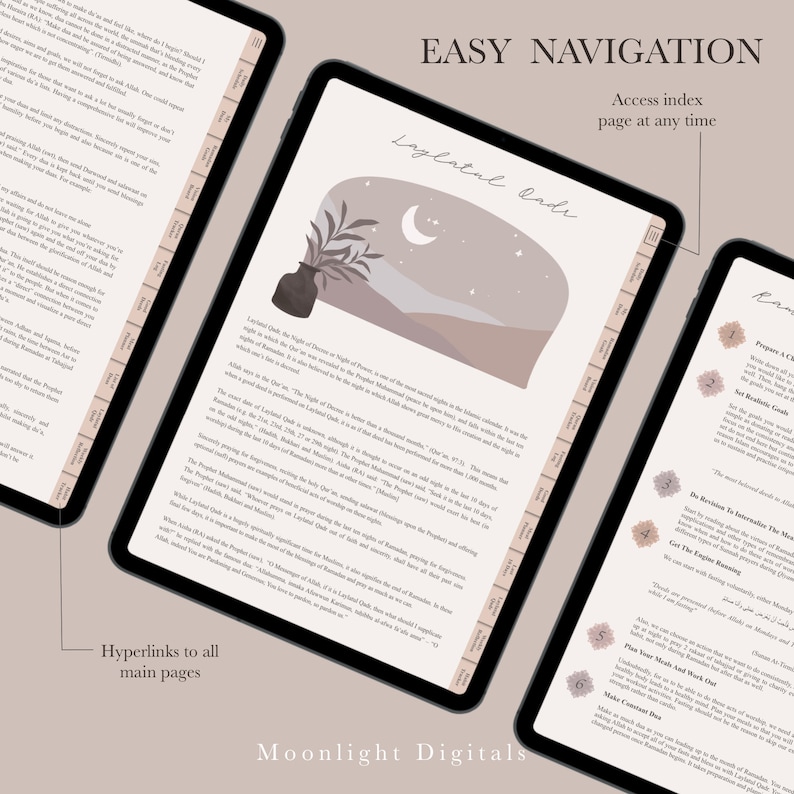 2024 Ramadan Planner, Digital Ramadan Planner, Ramadan Planner, Ramadan ...