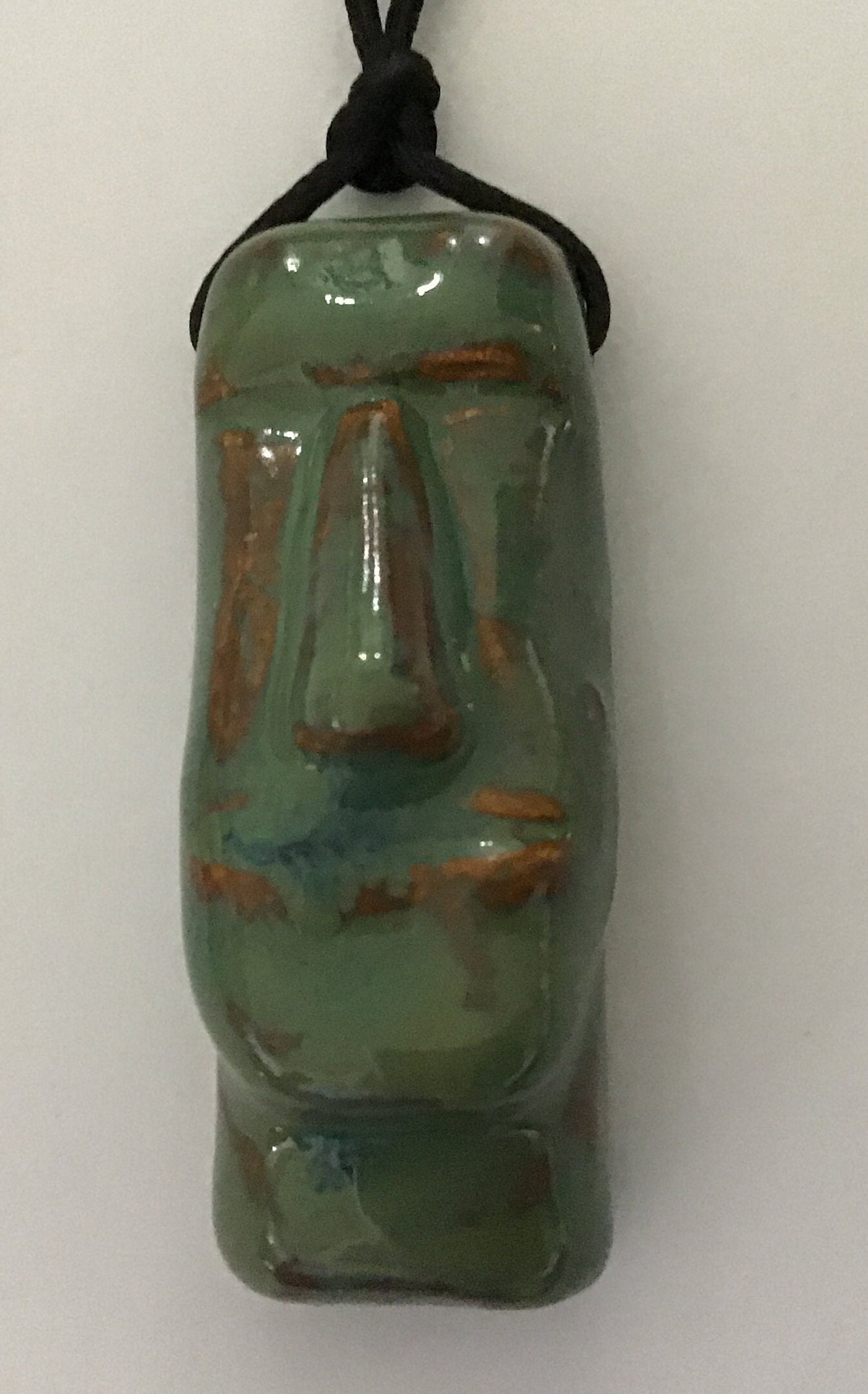 Moai Easter Island Tiki Pendant - Etsy