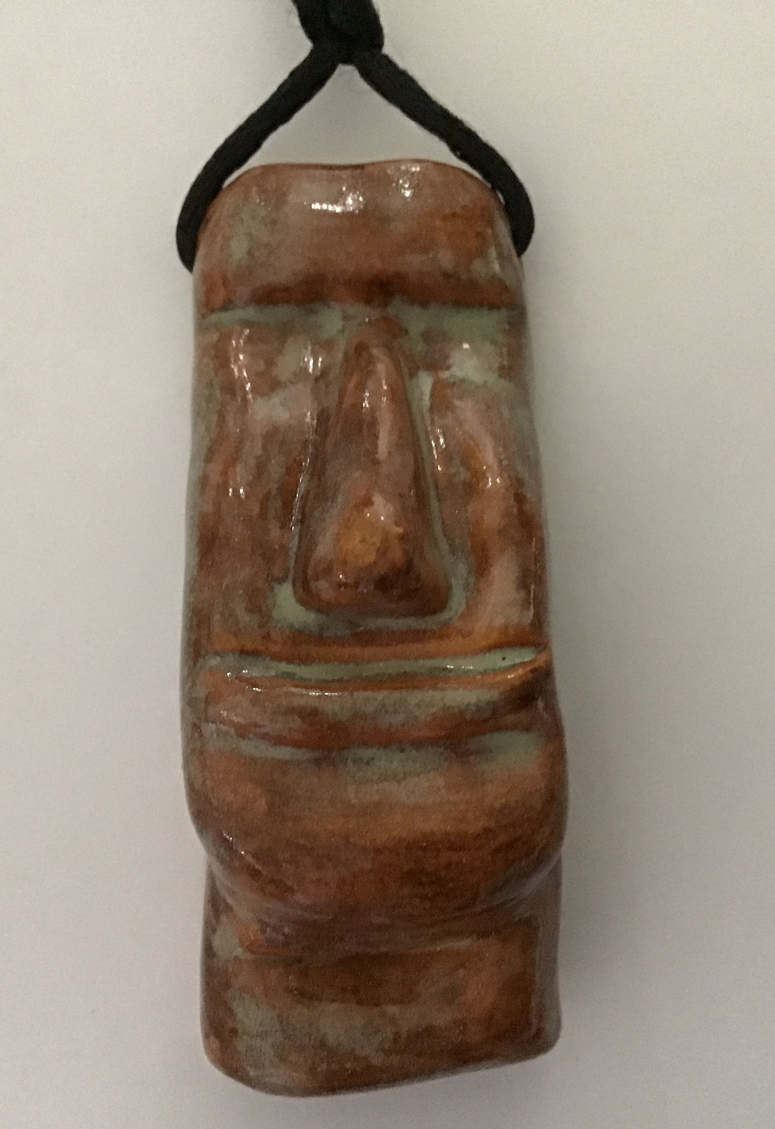 Moai Easter Island Tiki Pendant - Etsy