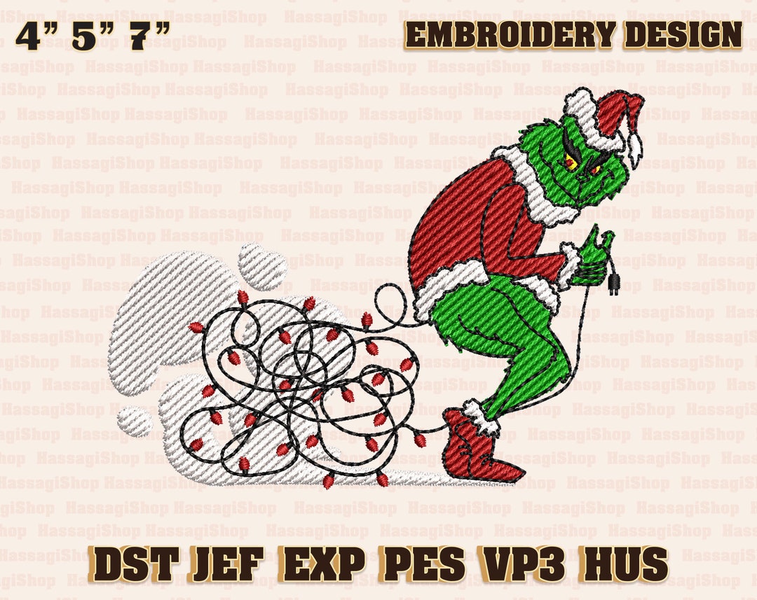 Christmas Embroidery Designs Whoville Embroidery Designs - Etsy