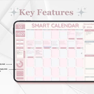 2025 Monthly Calendar Spreadsheet | Google Sheets | Productivity ...
