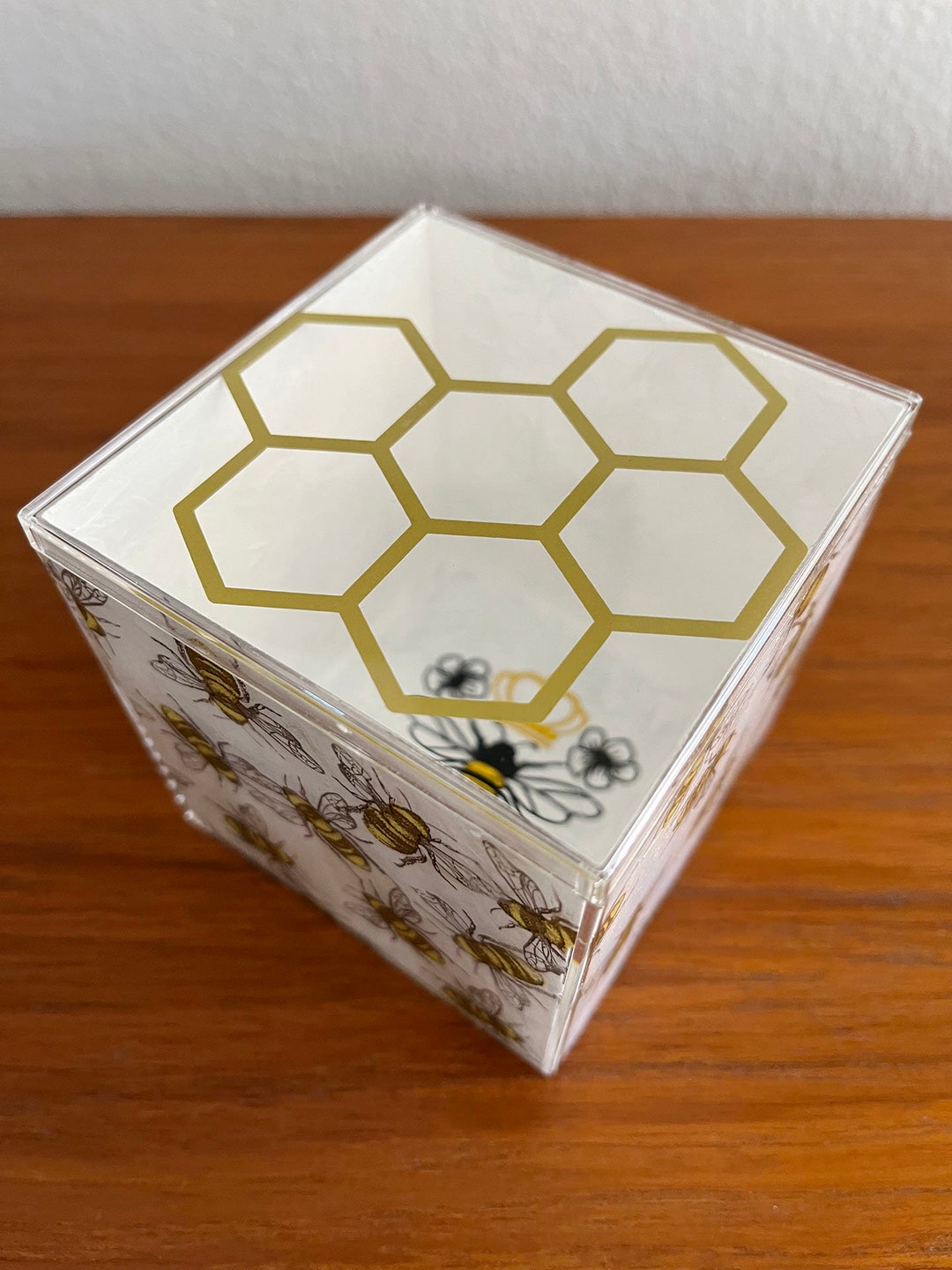 Queen Bee Box With Lid, 3 Inch Bee Box, Treasure Box - Etsy
