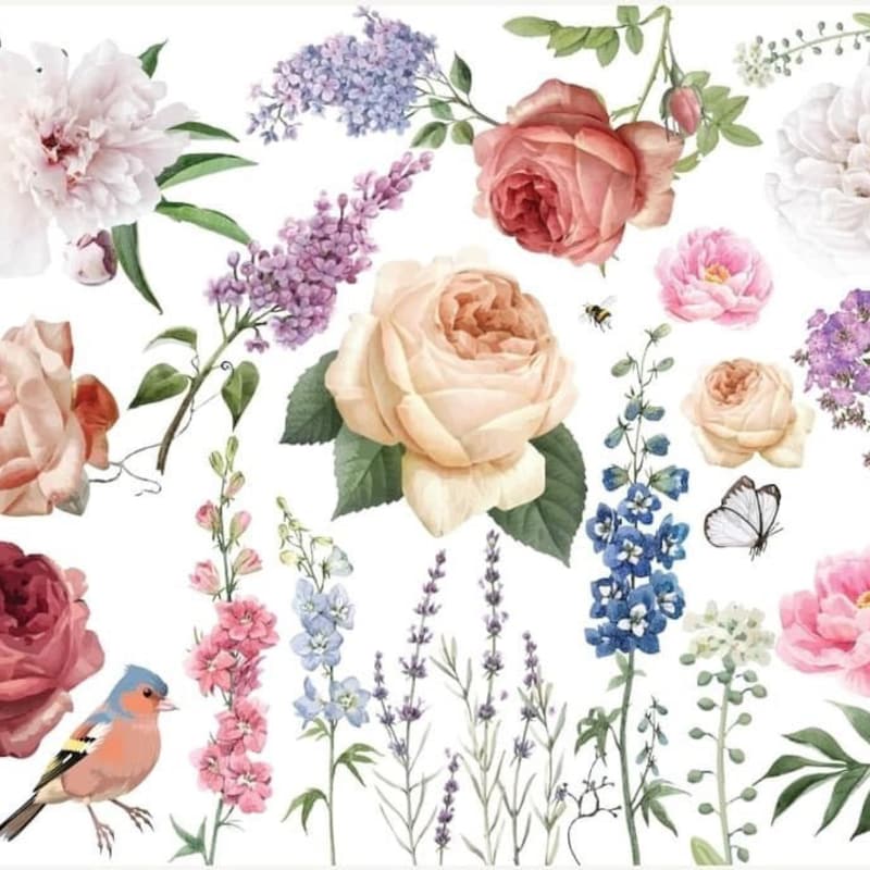 Flower Transfers - Etsy