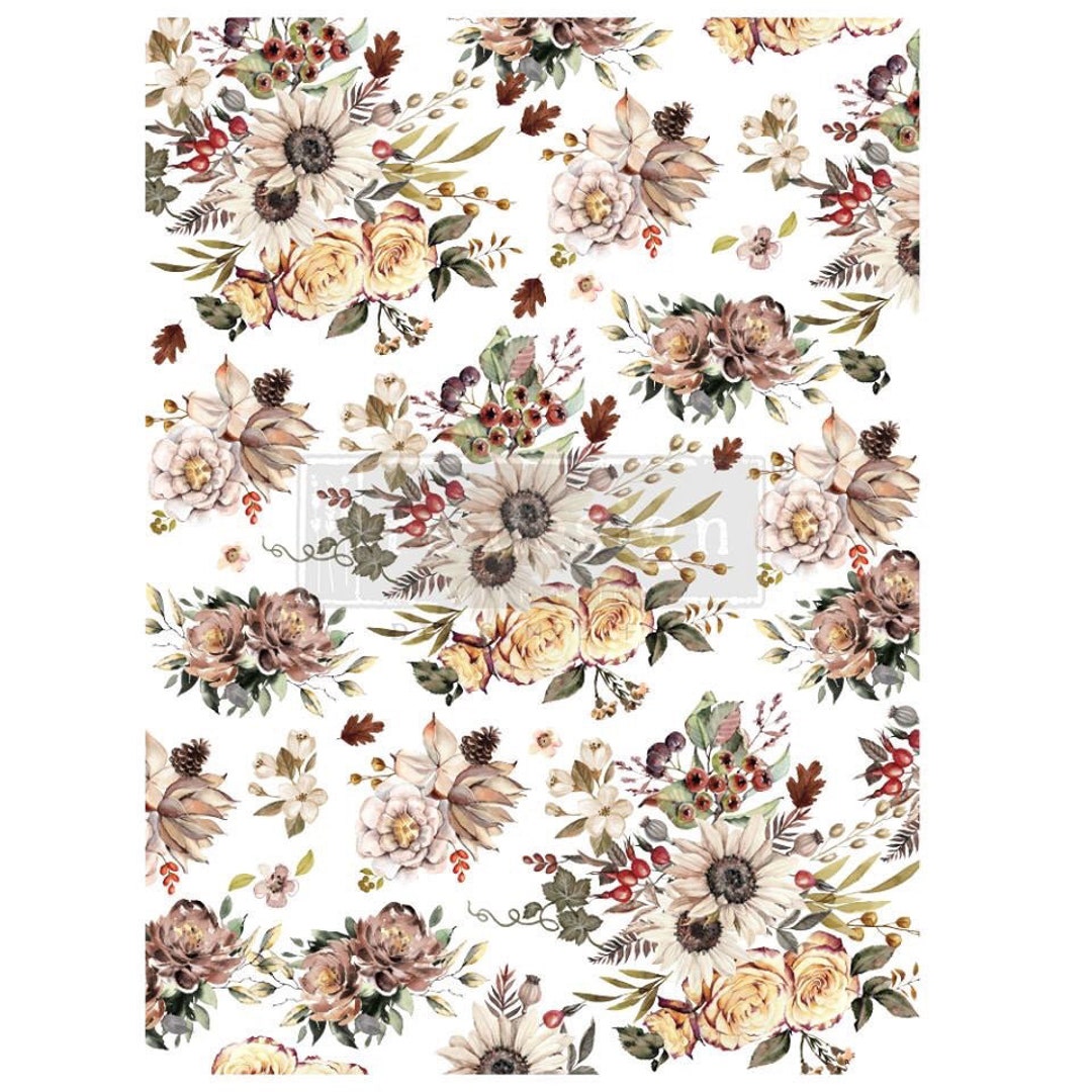 Sunflower Farms Decor Transfer Redesign With Prima - Etsy