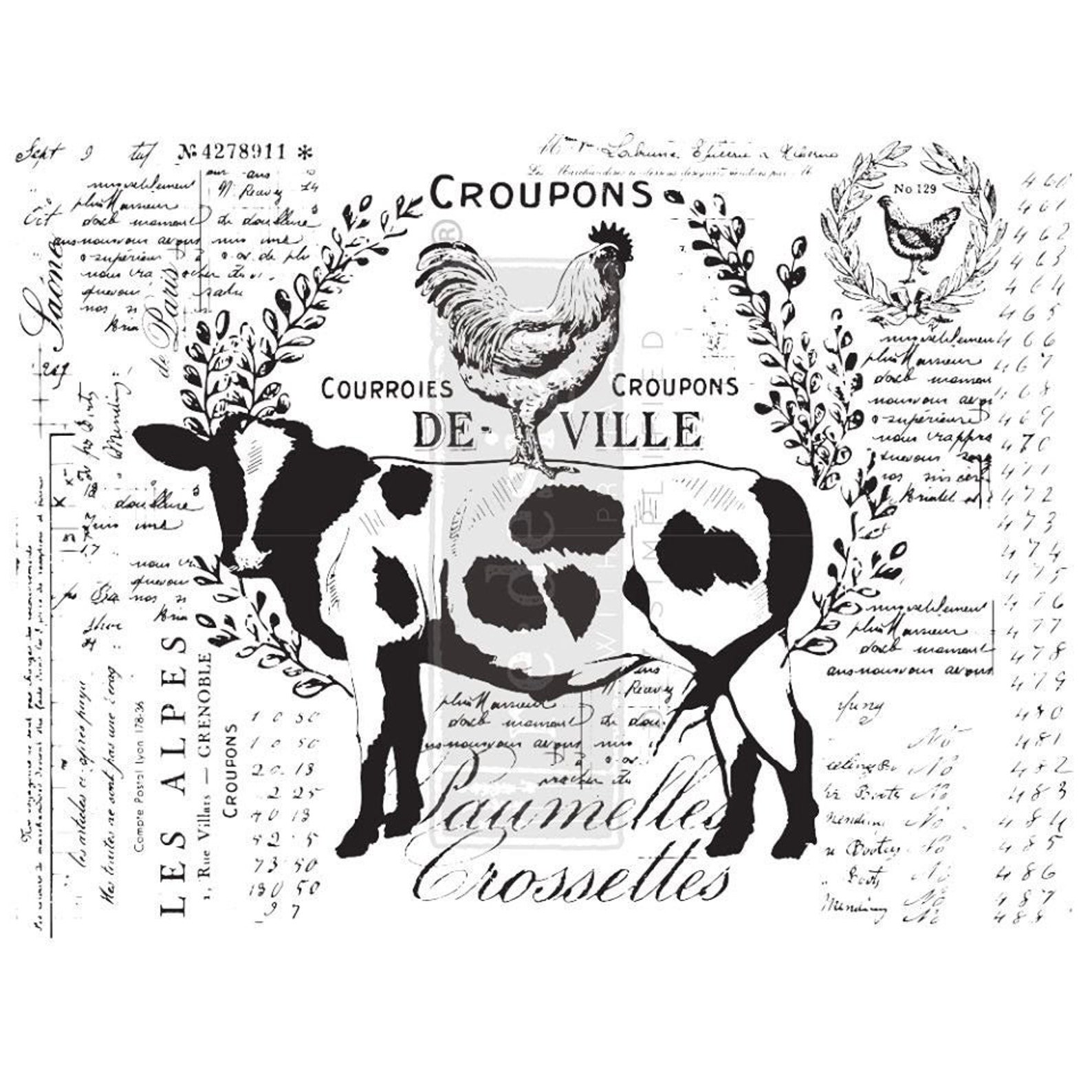 Farm Delights Decor Transfer Redesign With Prima - Etsy