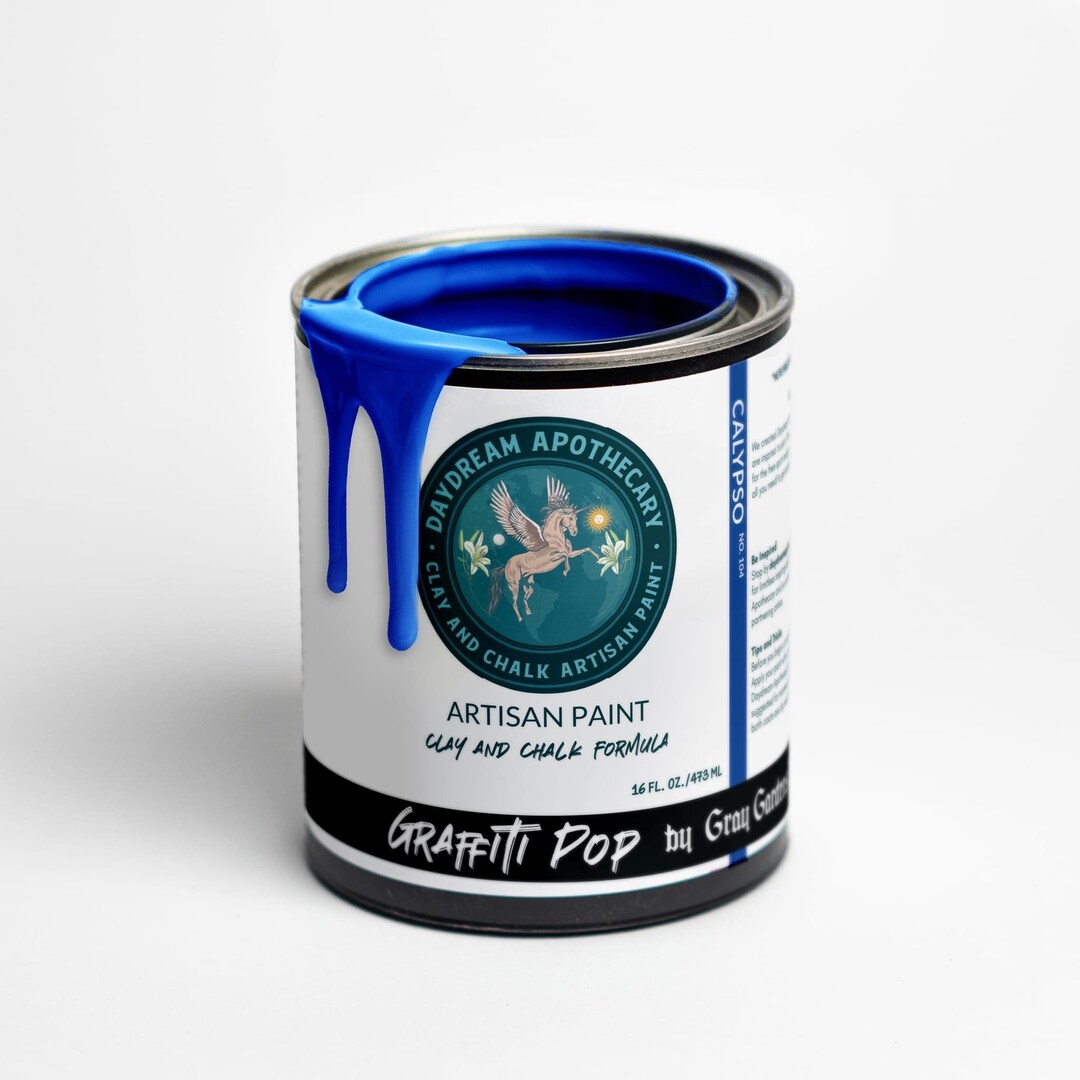 Daydream Apothecary Paint Graffiti Pop by Gray Gardens - Calypso - Etsy