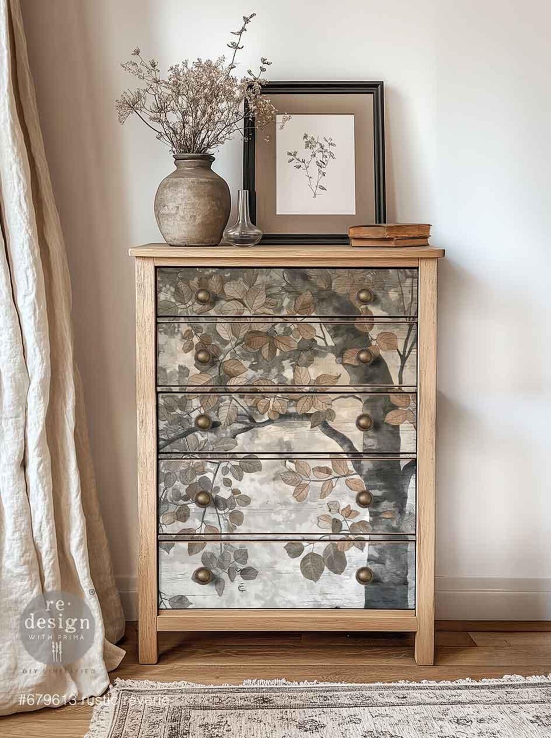 Rustic Reverie Fiber Decoupage Paper Redesign With Prima - Etsy