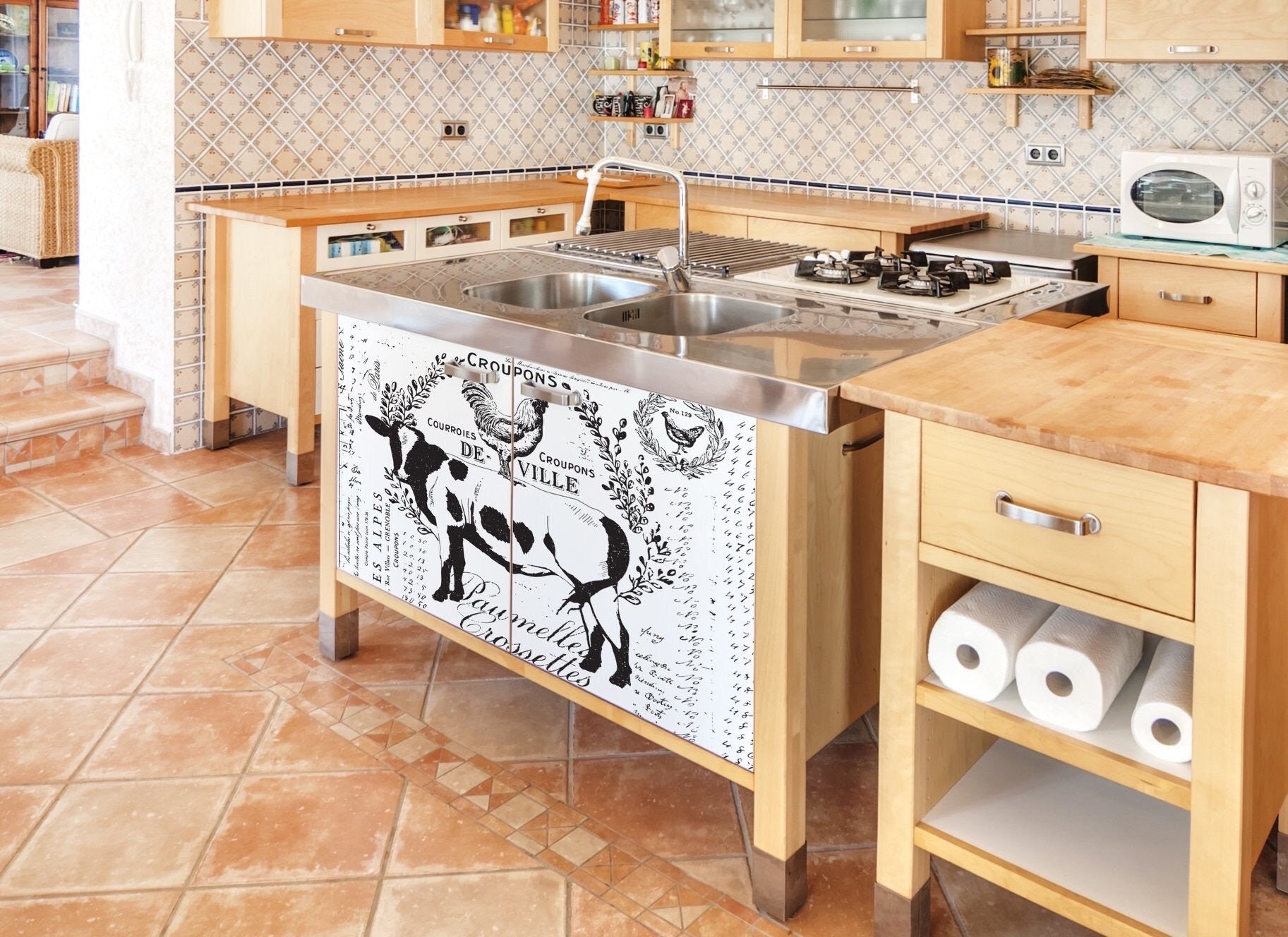 Farm Delights Decor Transfer Redesign With Prima - Etsy