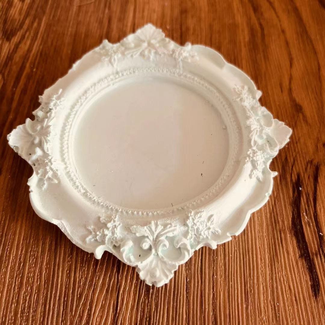 Silicone Mold Flower Plate Casting Molds Spring Tray Casting Molds ...