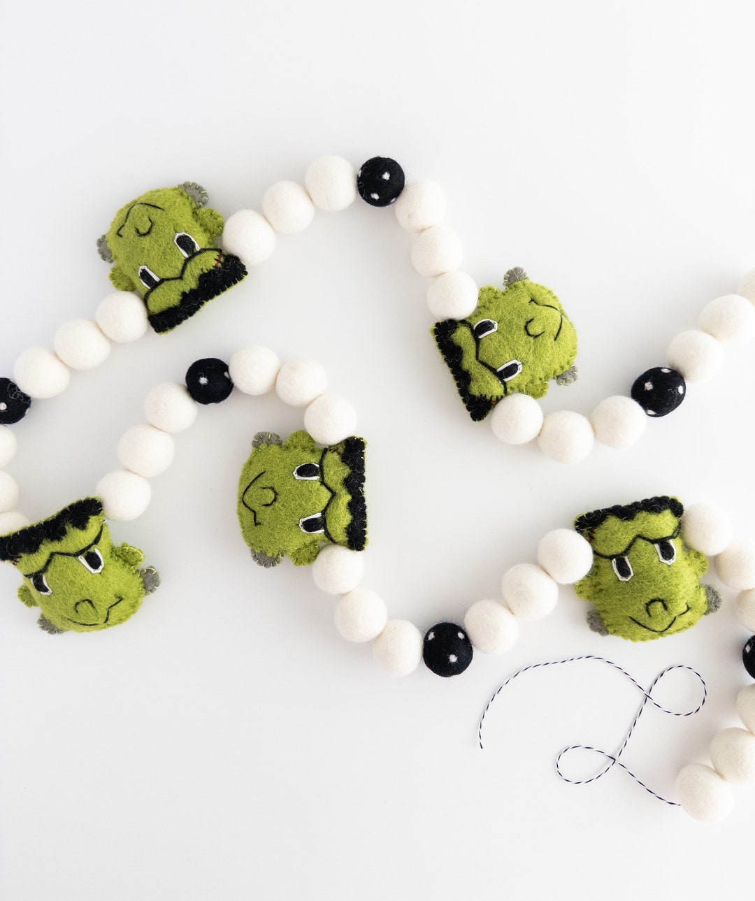 READY TO SHIP// Monster Mash Felt Ball Garland, Monster Mash Banner ...