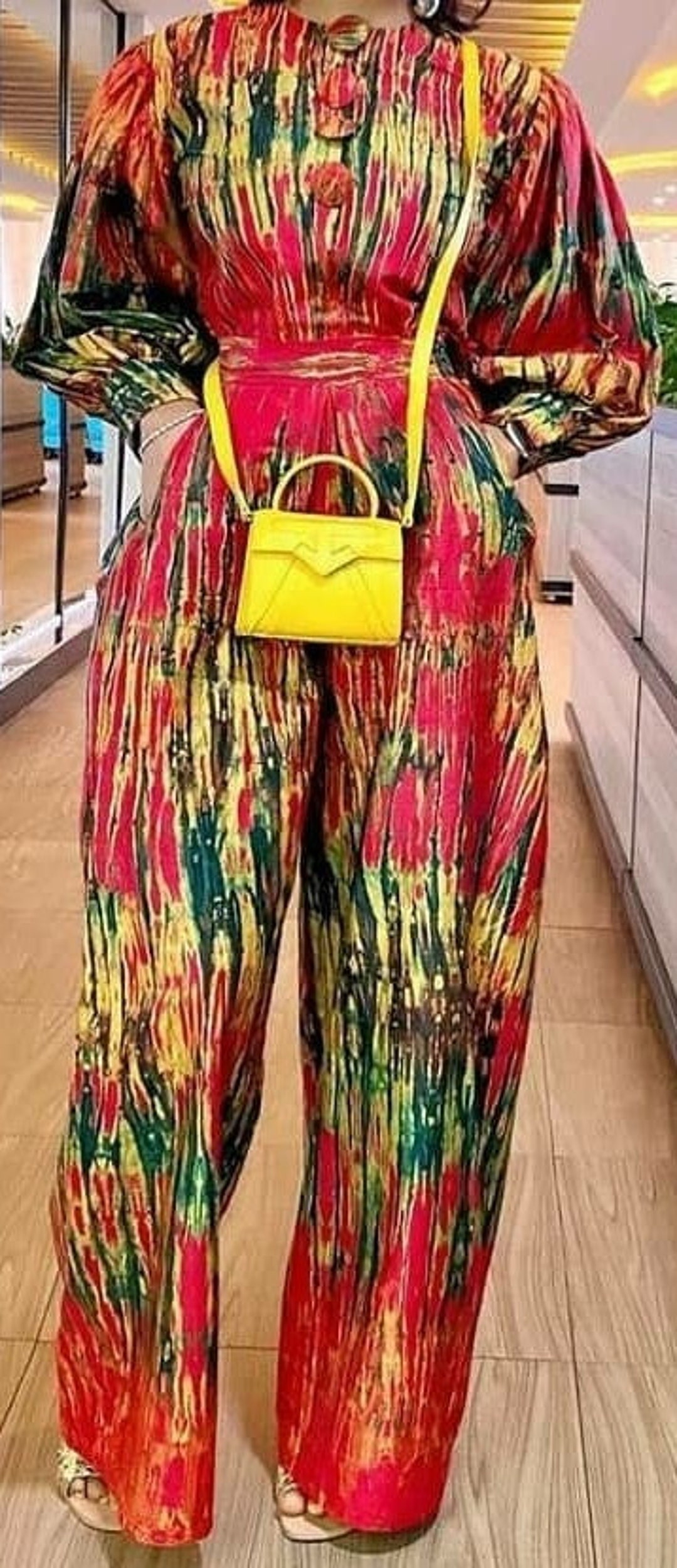 Adire Pants Set African Prints Adire African Fabric African Fashion - Etsy