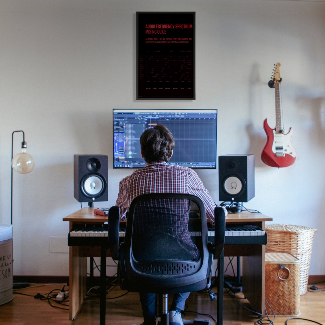 Modern Audio Frequency Spectrum Chart, EQ Cheat Sheet, Music Mixing ...