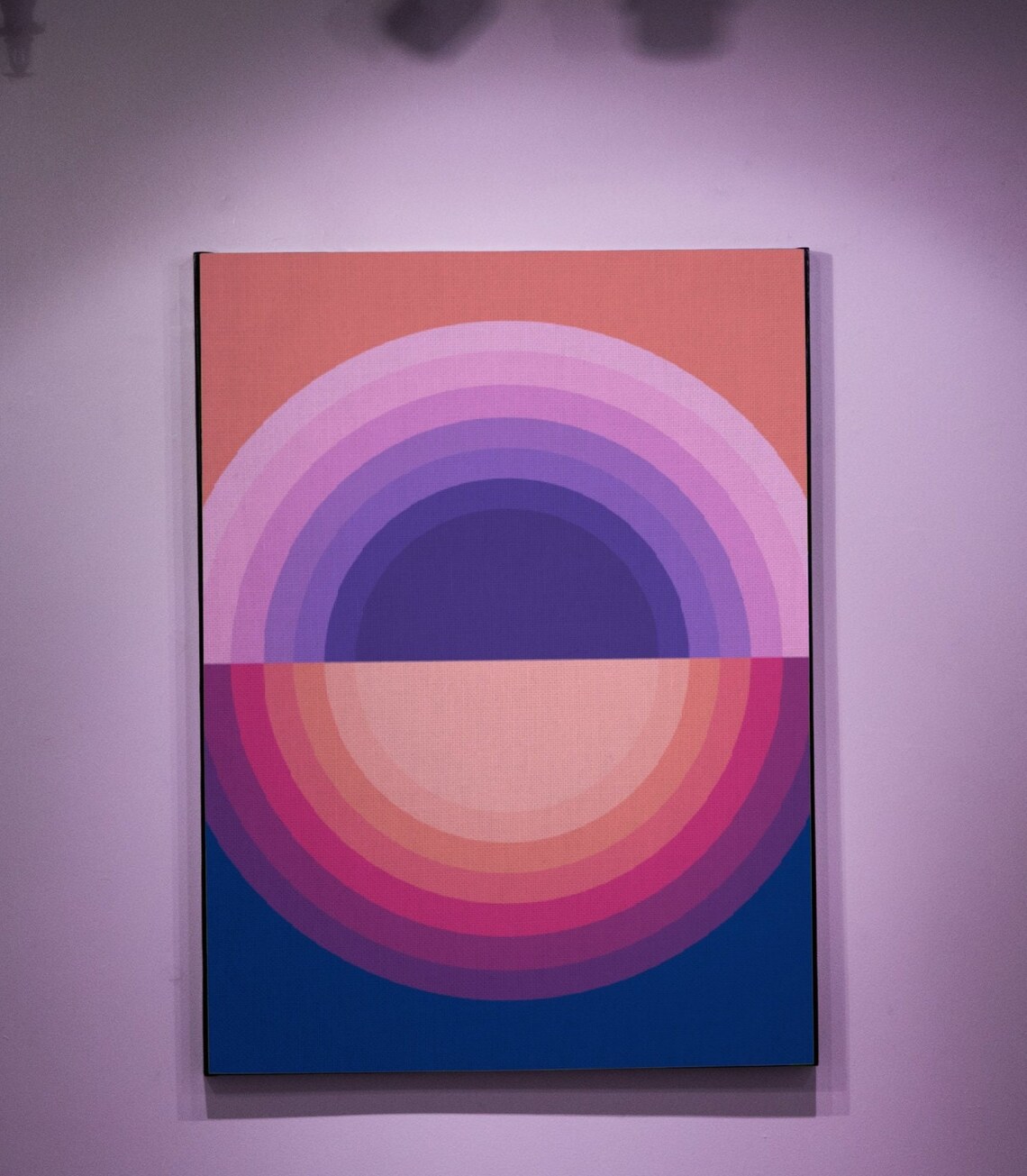 Abstract Half Circle Gradient Printable Art, Minimalist Print, Mid ...