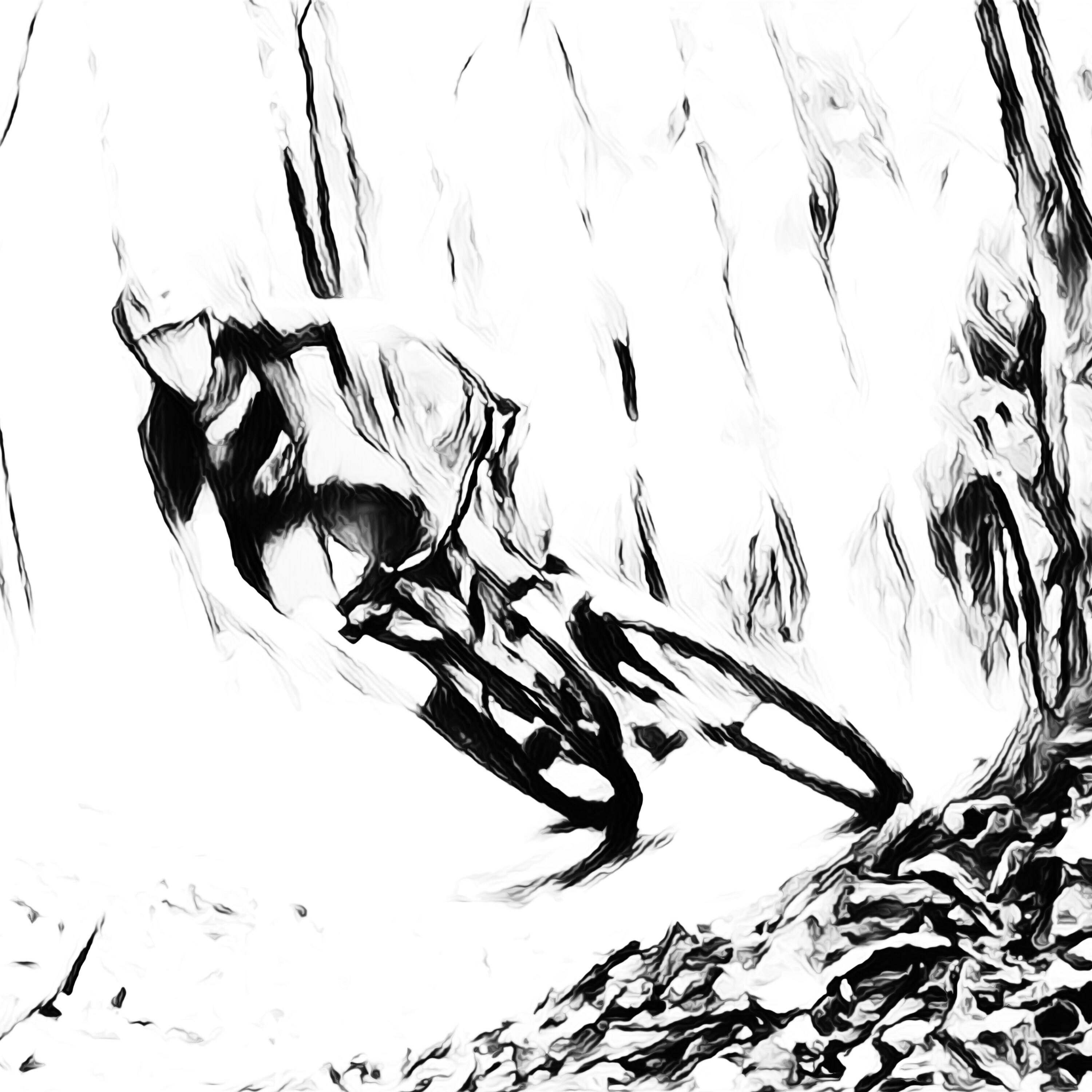 Instant Download Printable Mountain Biking Berm Riding, Mtb Art Print ...