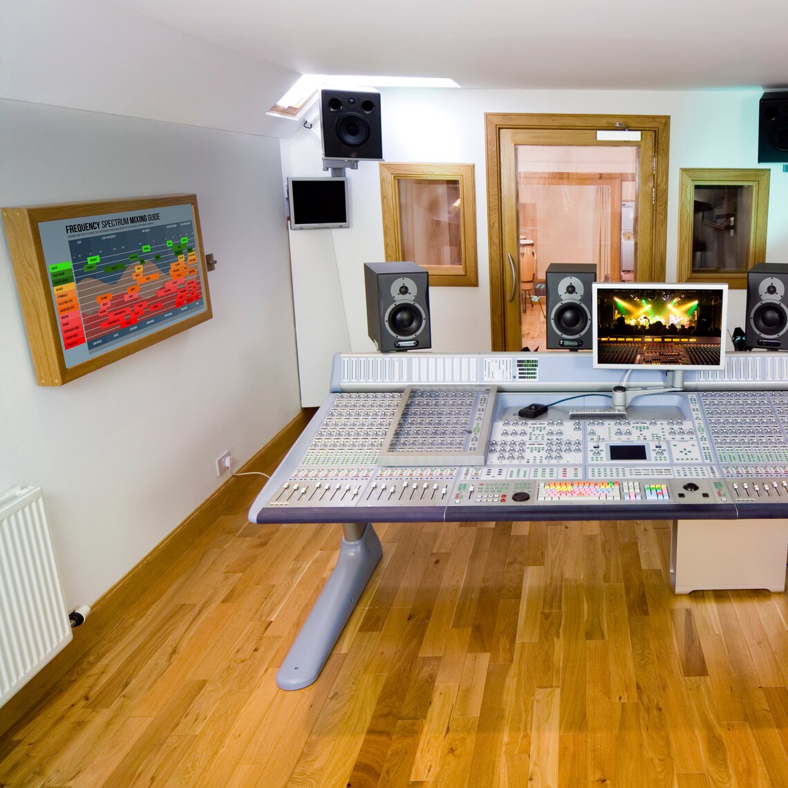 Audio Spectrum, Frequency Spectrum, Mixing Cheat Sheet, Mixing Engineer ...