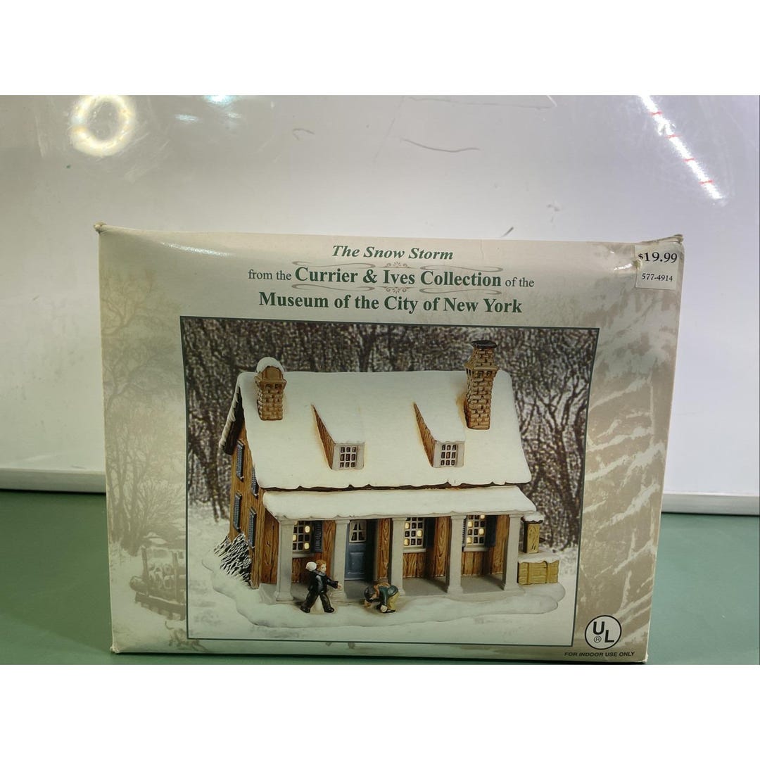 Currier & Ives Museum of the City of New York the Snowstorm, Country ...