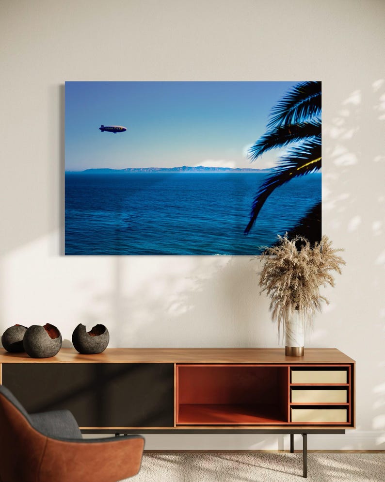 Goodyear Blimp, California. Kodachrome Slide Film. - Etsy