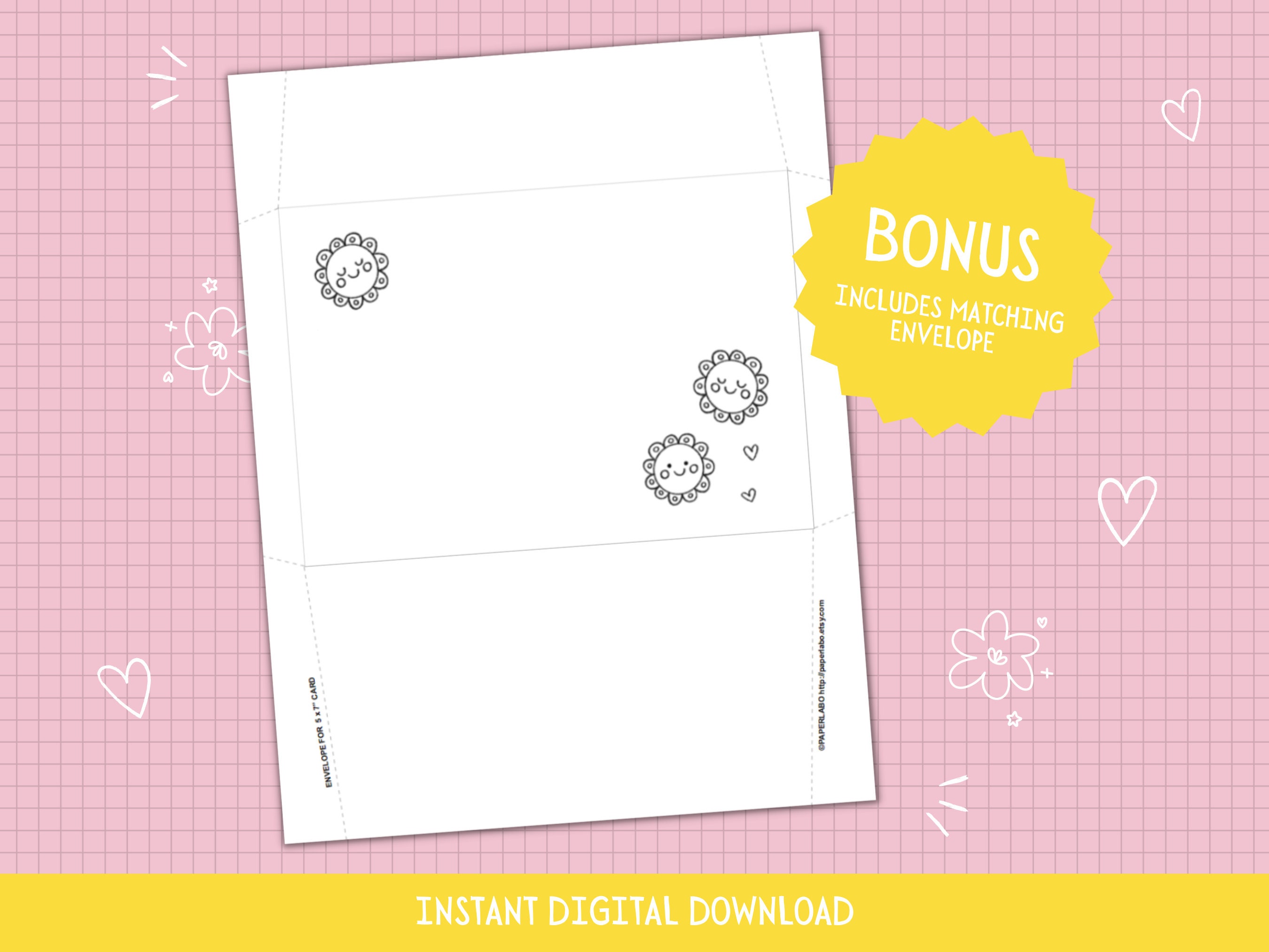 PRINTABLE Colour in Mother's Day Card INSTANT DOWNLOAD Sweet I Love You ...
