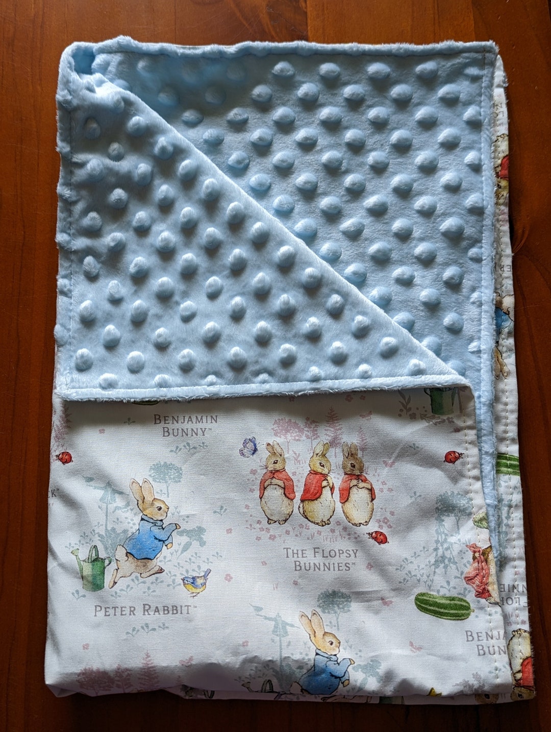 Peter Rabbit & Friends Personalised Minky Baby Blanket - Etsy