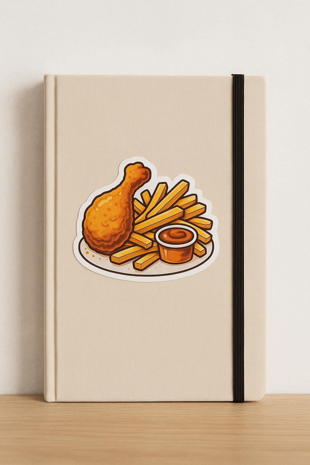 Fried Chicken and Fries Sticker – Fun Food Decor - Etsy