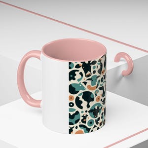 Cow Print Coffee Mug (11oz) Cow Pattern Mug, Farm Animal Cup, Accent ...