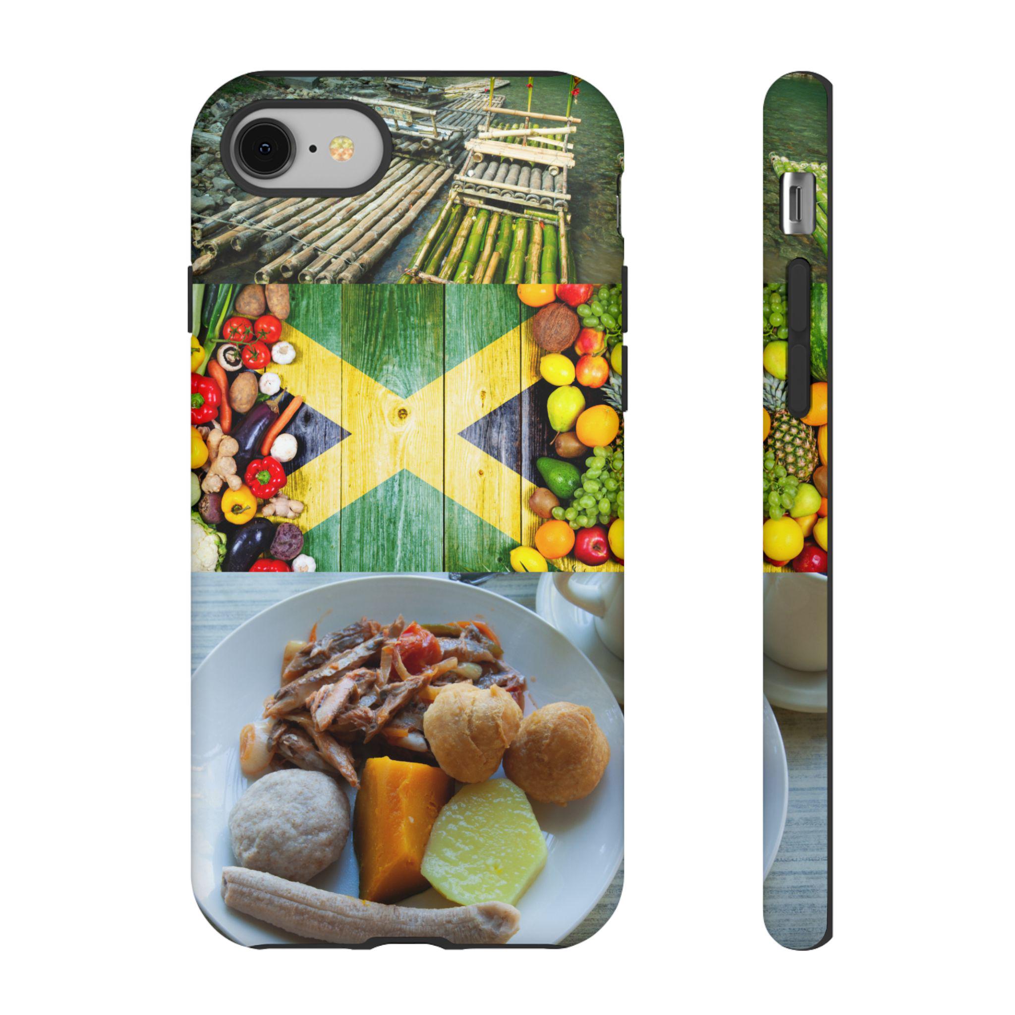 Jamaican Food Phone Case - Tough Cases With Island Vibe, Tropical ...