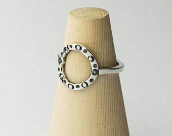 Handcrafted in Peru - 950 Fine Sterling Silver Swirl Ring - Peruvian ...