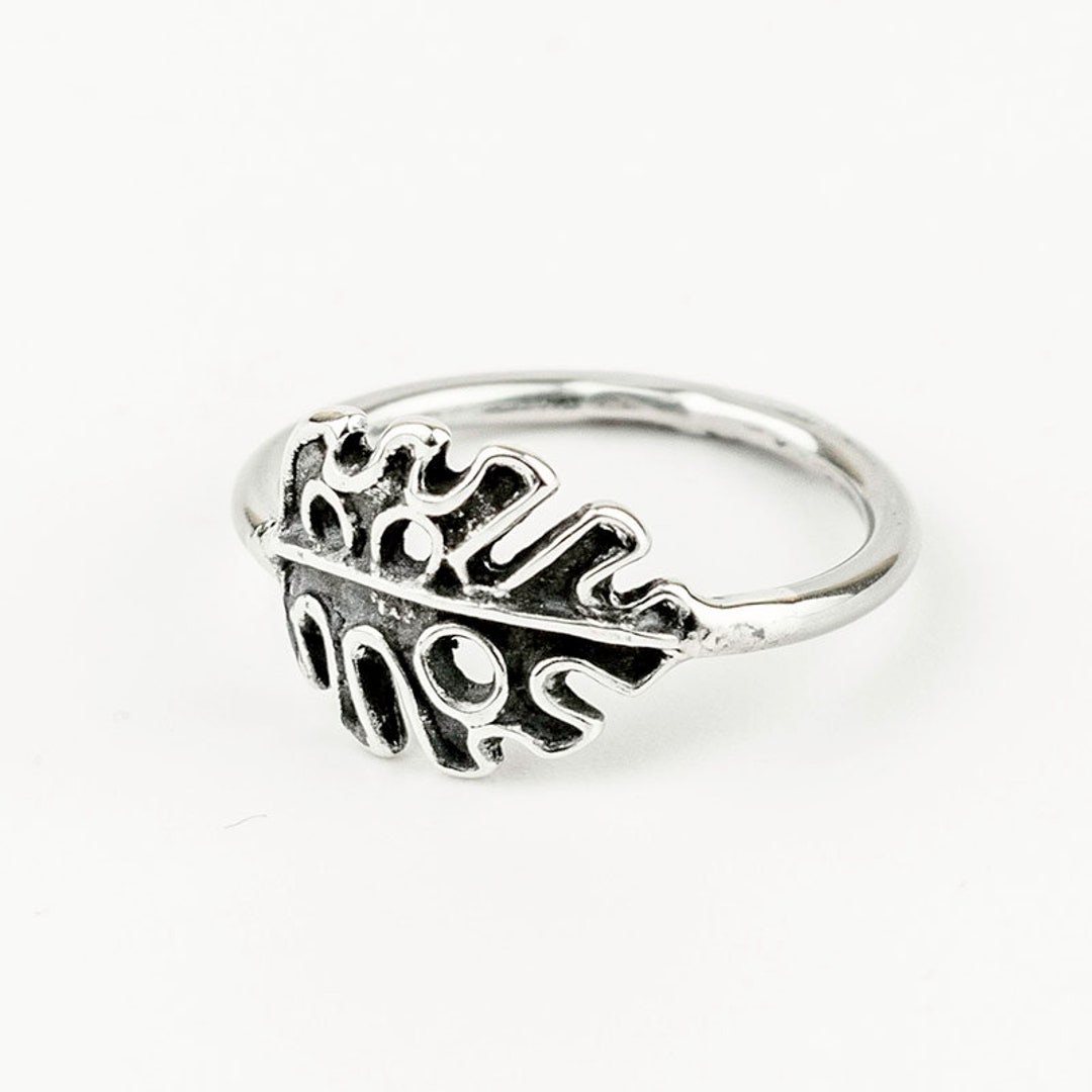 Handmade Peruvian Sterling Silver Beautiful Leaf Ring/ Peruvian ...