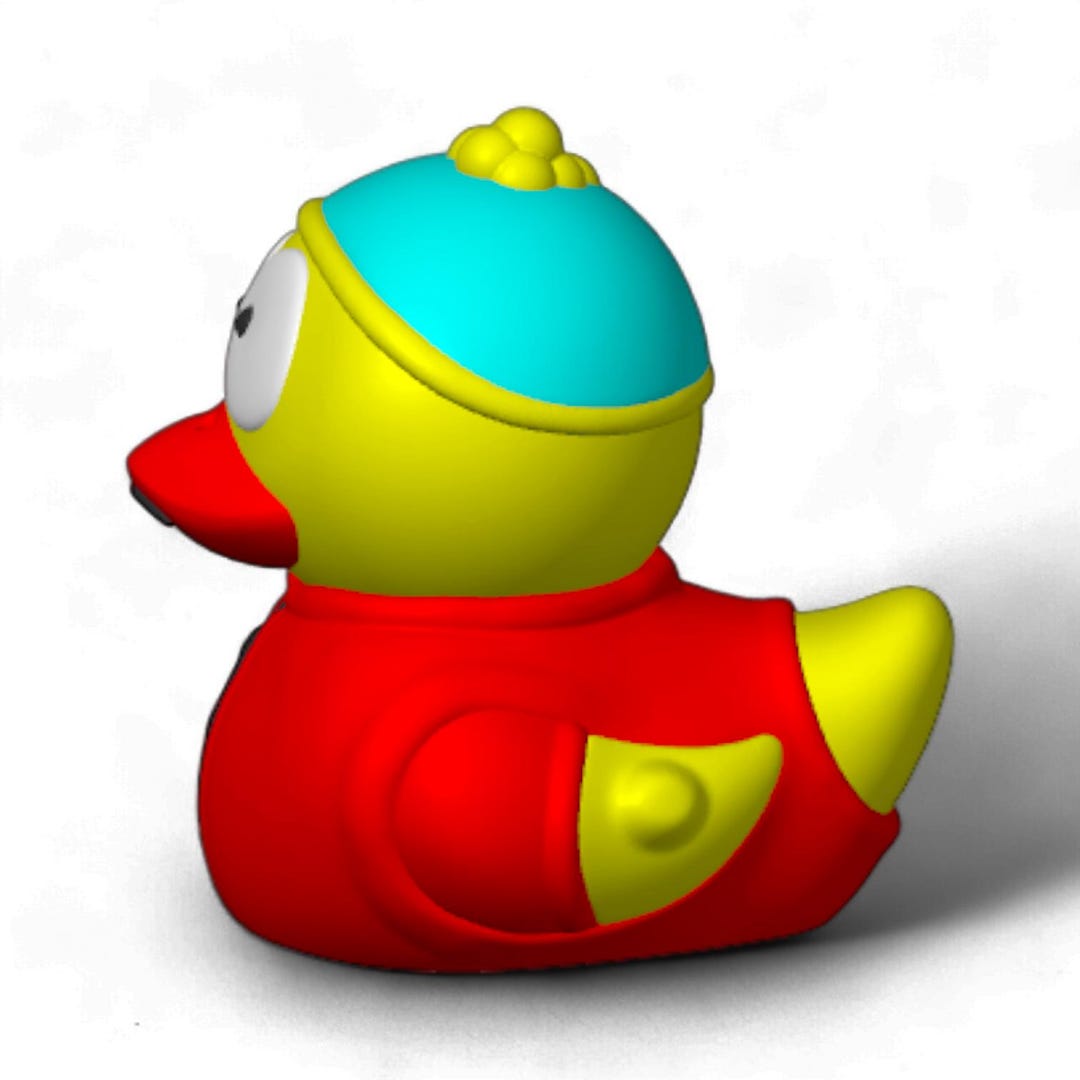 Cartman Duck: 3D Printed South Park Fan Art - Etsy