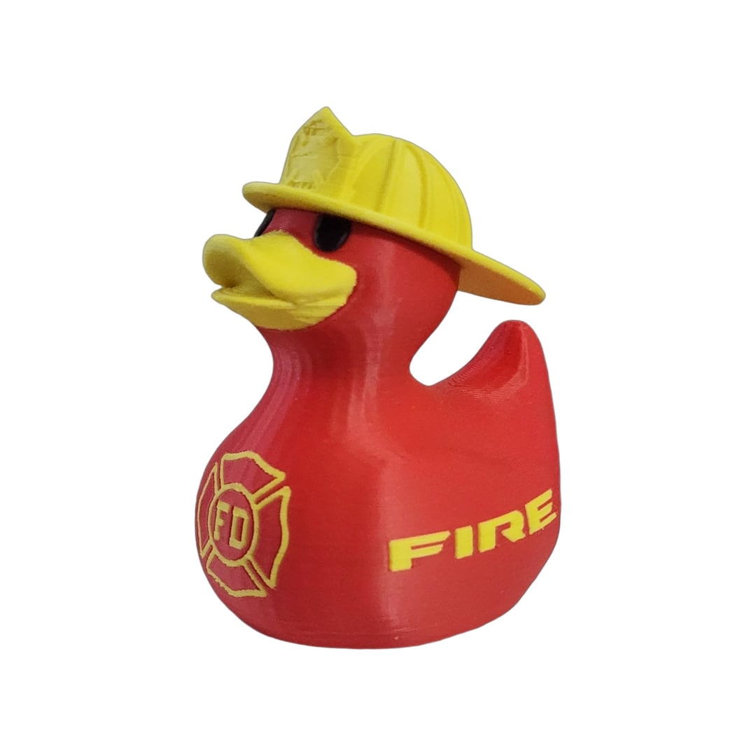 Firefighter Duck - Etsy