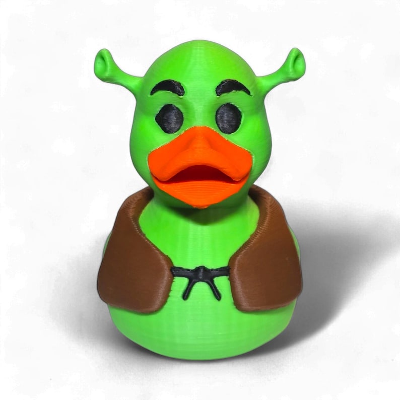 Shrek Duck- A Quacktastic Ogre Adventure - Etsy