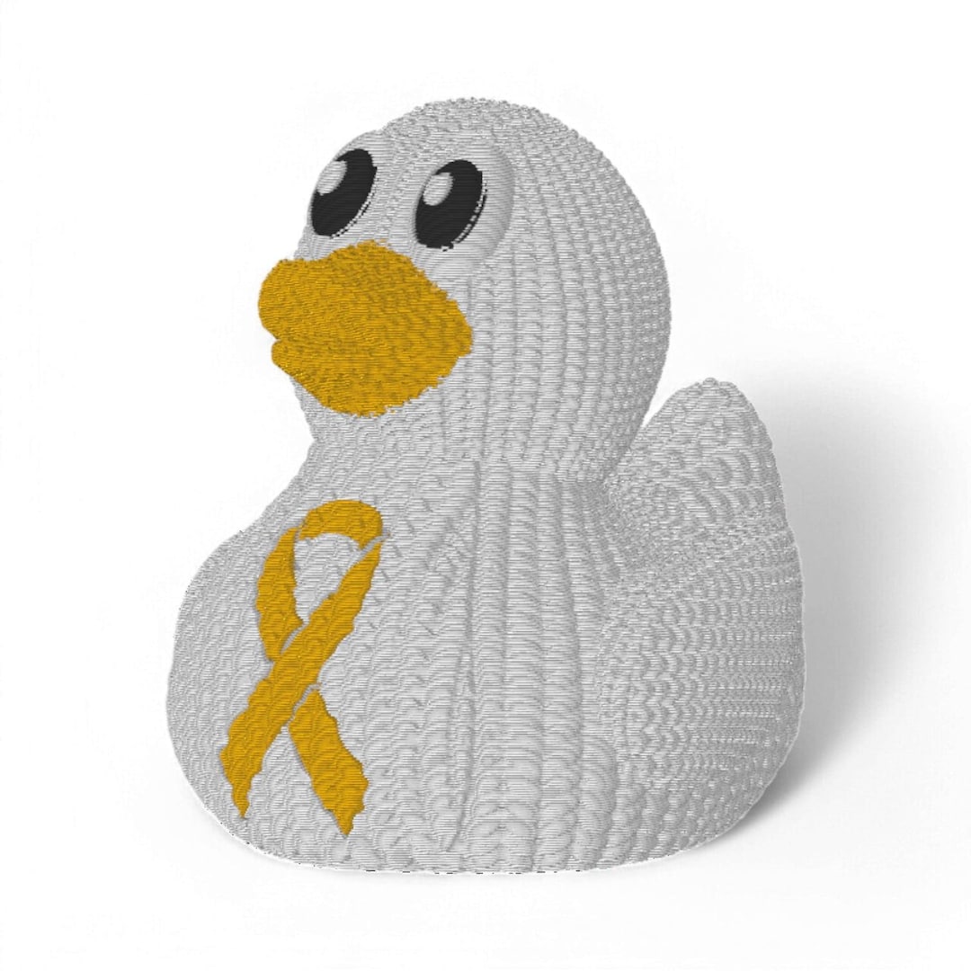 Appendiceal Cancer Awareness Duck - Etsy