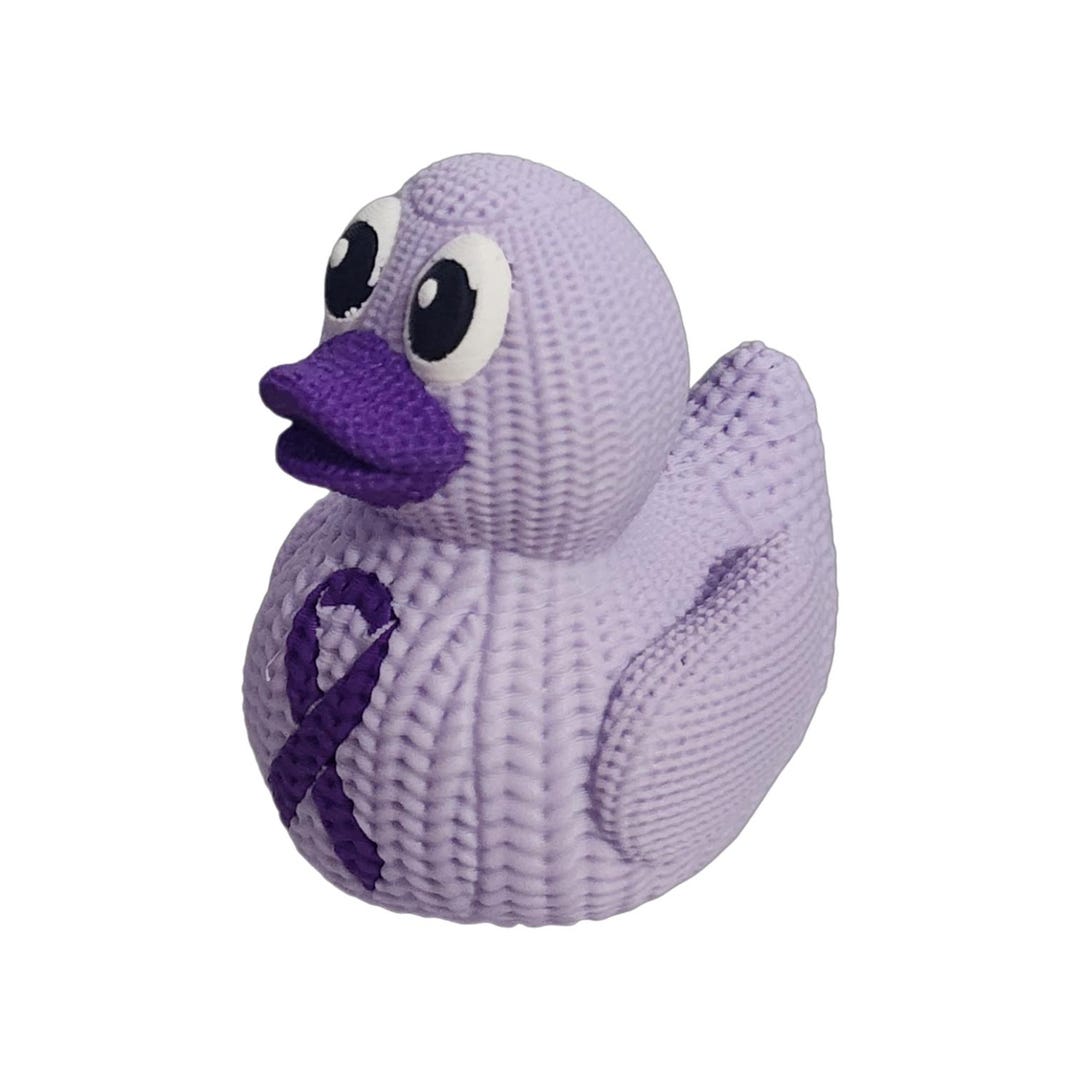 Pancreatic Cancer Awareness 3D Printed Duck - Etsy