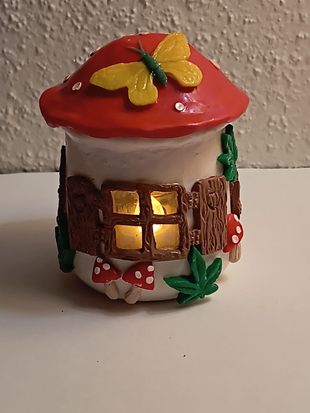 Stoner Fairy Stash Jar, Cottagecore, Fairycore. Handmade. - Etsy