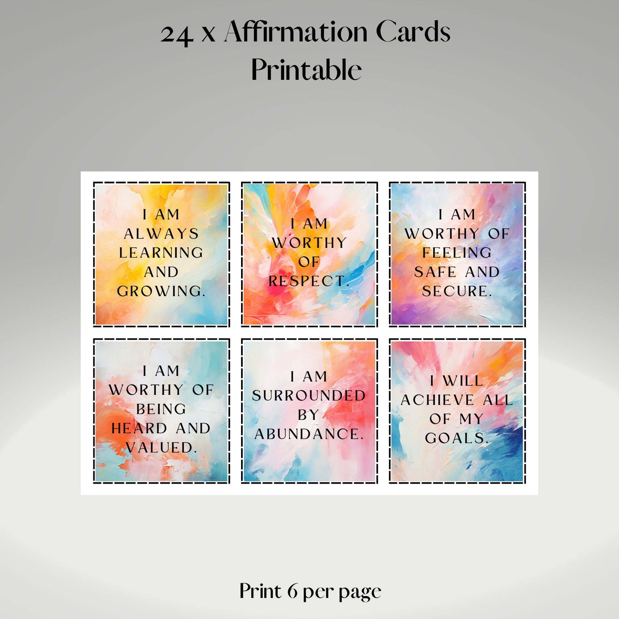 Female Affirmation Cards | Motivational Cards for Women| Inspirational ...