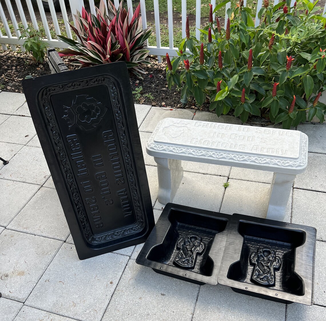 Gods Army Bench Mold Set. These High-quality Professional Concrete ...