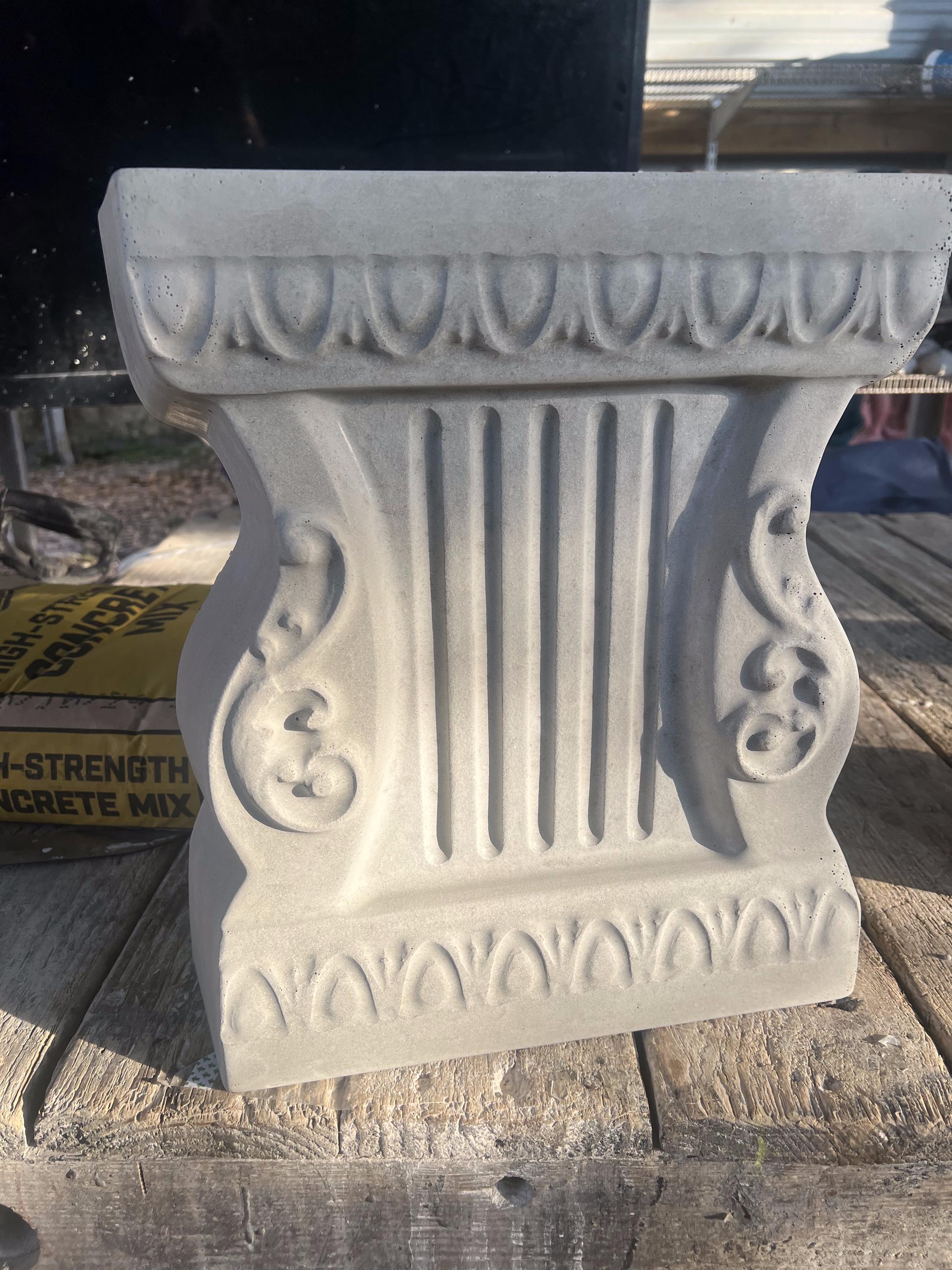 The Empress Concrete Bench Mold Set - Etsy