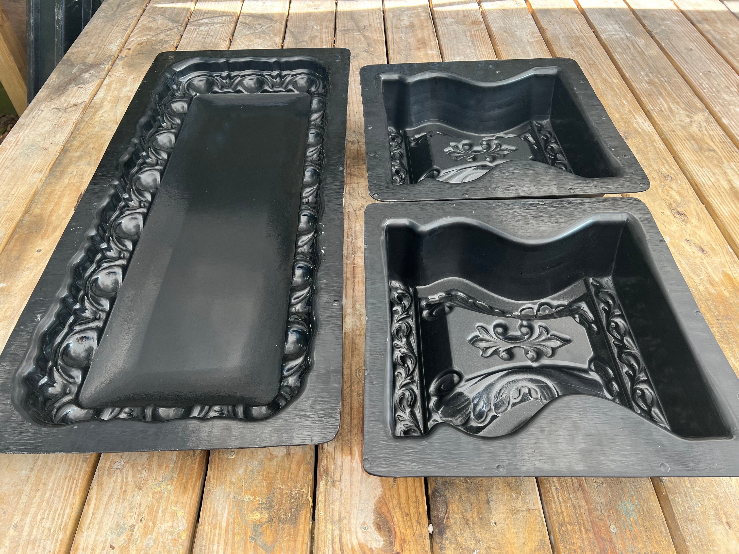 Royal Concrete Bench Mold Set - Etsy