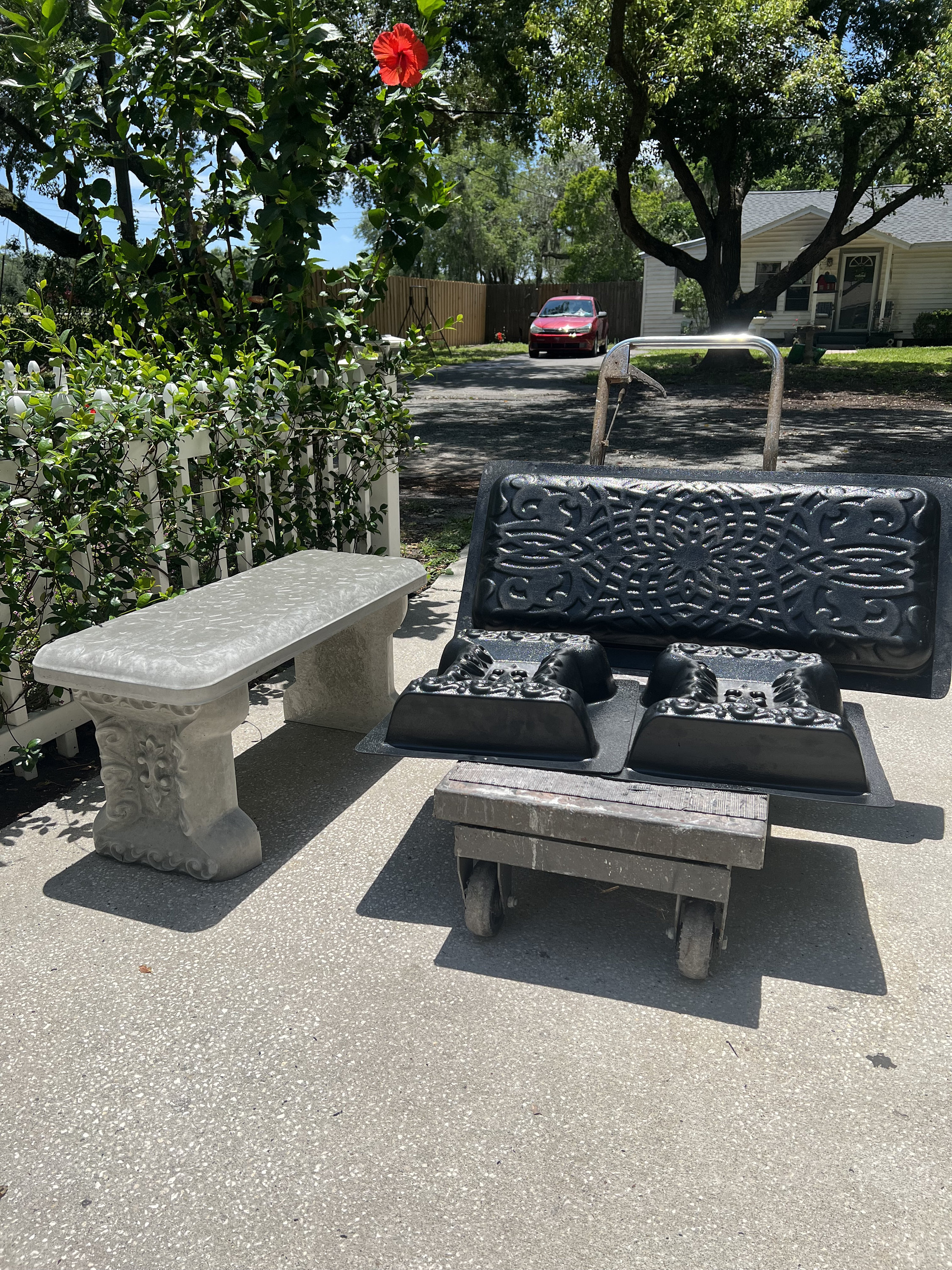 Noble Concrete Bench Mold Set: ABS Plastic, DIY Outdoor Furniture - Etsy